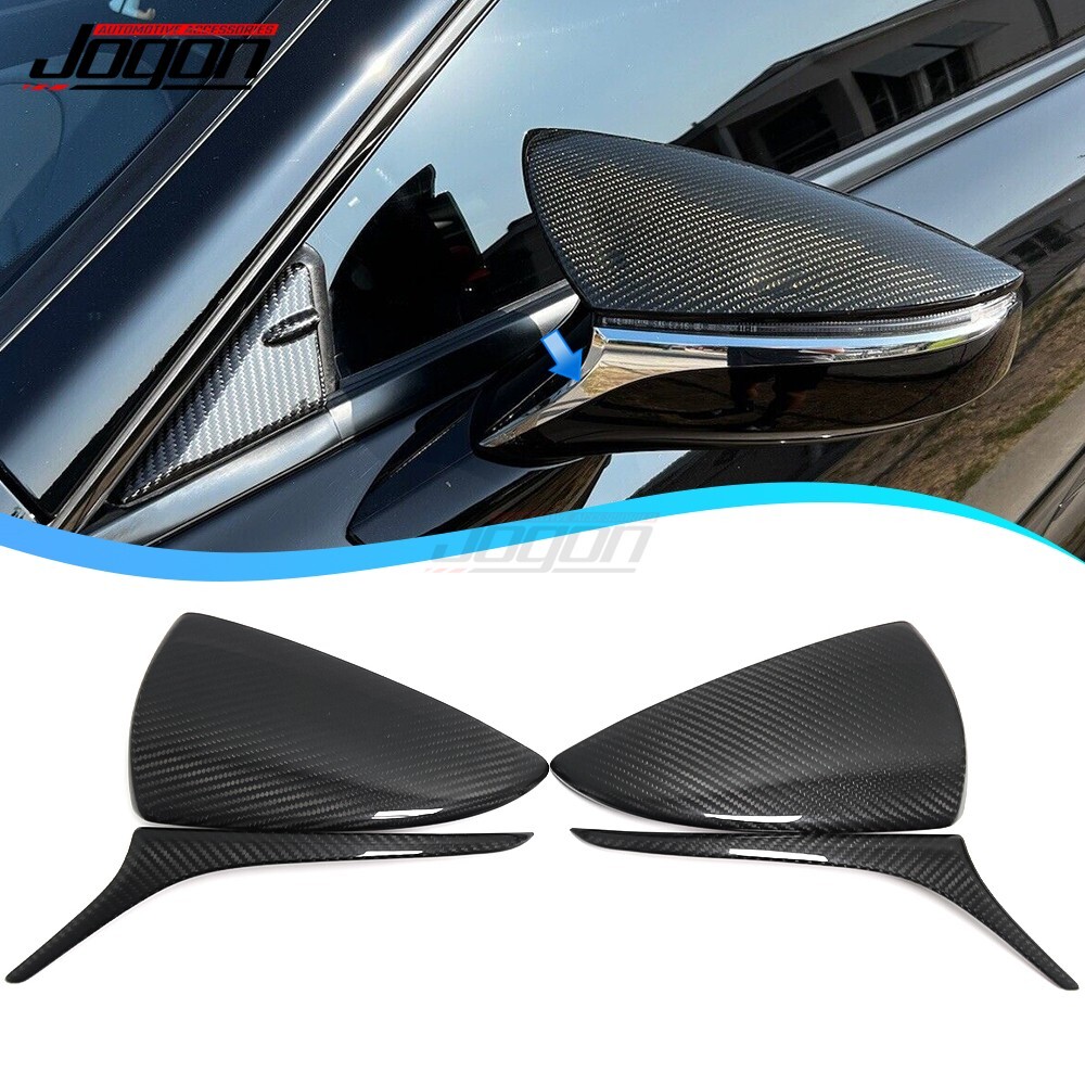 Carbon Side Wing Mirror Caps Cover Trim For Lexus ES350 RC300 RC350 ...