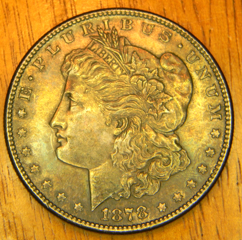 1878 S MORGAN $SILVER DOLLAR OVER 148 YEARS OLD / PART OF UNITED STATES ...
