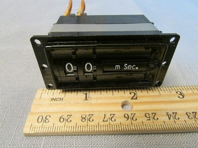 Digitran Miniswitch 29000 Series Panel Mount Thumbwheel Switch 2-Digit ...