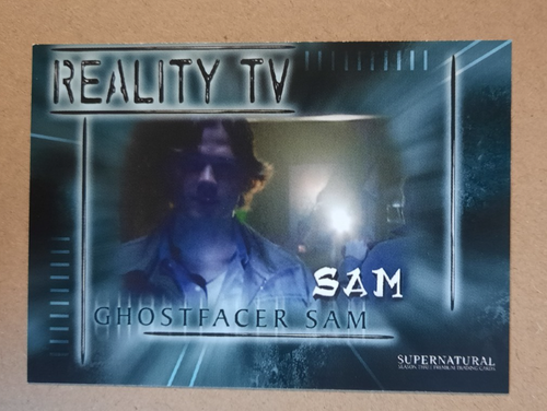 SUPERNATURAL Season Three Trading Cards #76 Inkworks 2008 "Ghostfacer ...