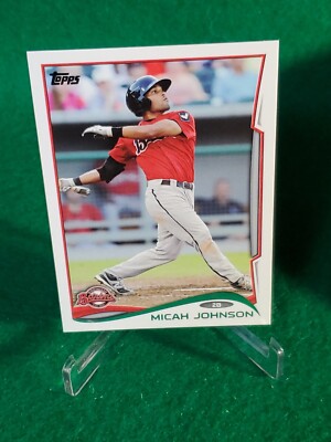 2014 Topps Pro Debut Micah Johnson #82 Birmingham Barons Chicago White ...
