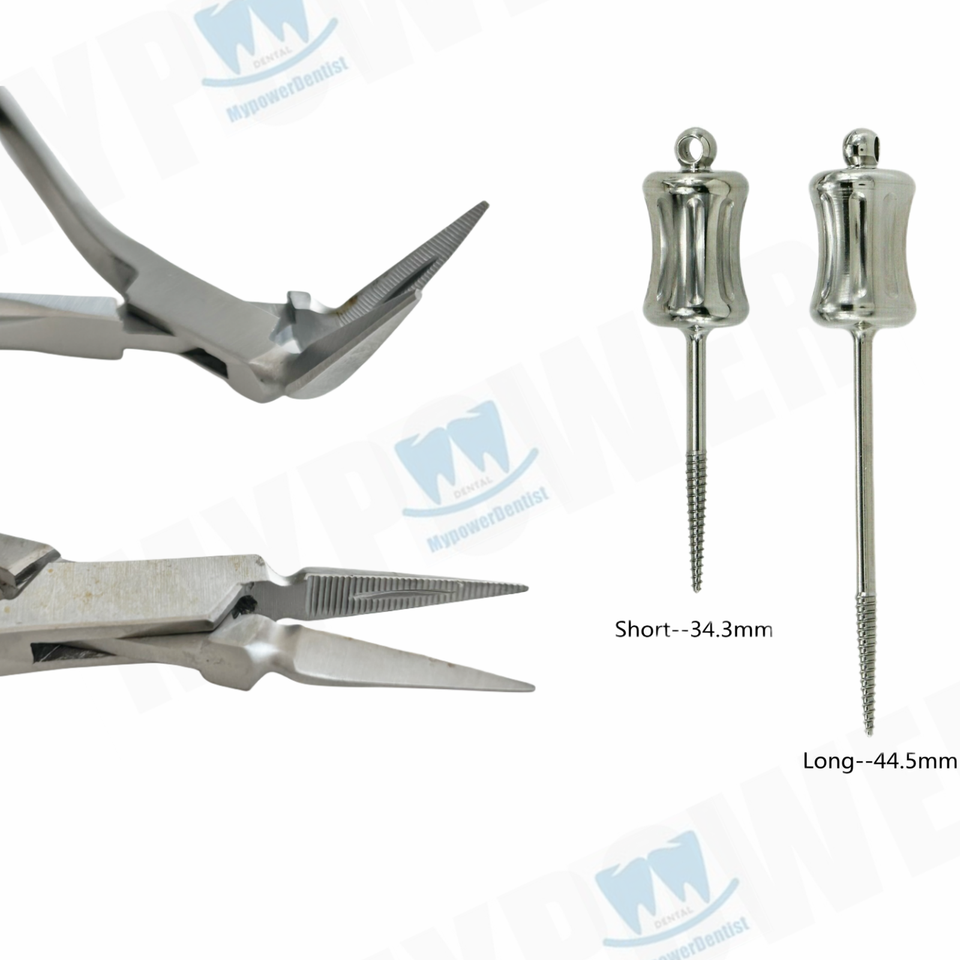 Dental Tooth Extraction Forceps Pliers Elevator Apical Root Tip ...