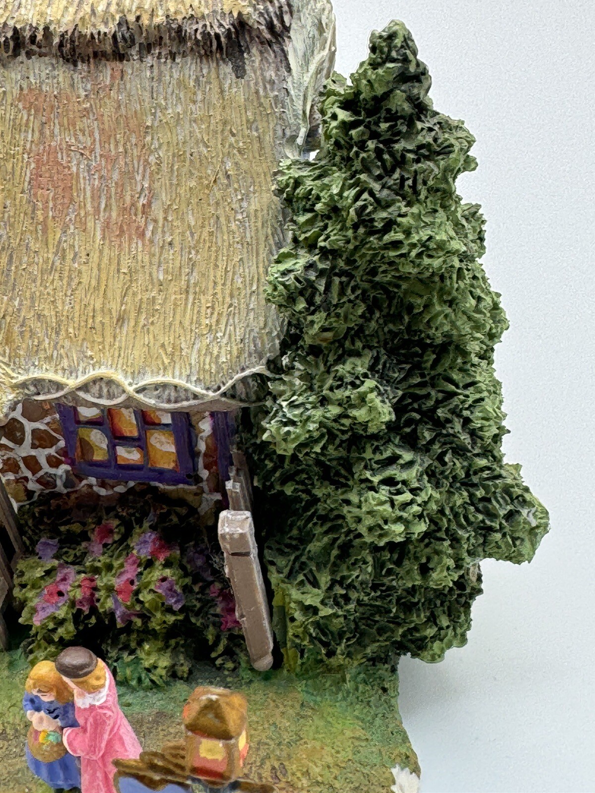 Thomas Kinkade Cottage Spring Time Egg Hunt Teleflora-Gift CERAMIC ...