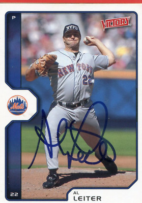 Al Leiter Autographed 2002 Upper Deck Victory Card #408 | eBay