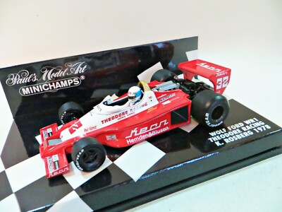 MINICHAMPS 'WOLF FORD WR1. THEODORE RACING KEKE ROSBERG 1978 #32' 1:43 ...