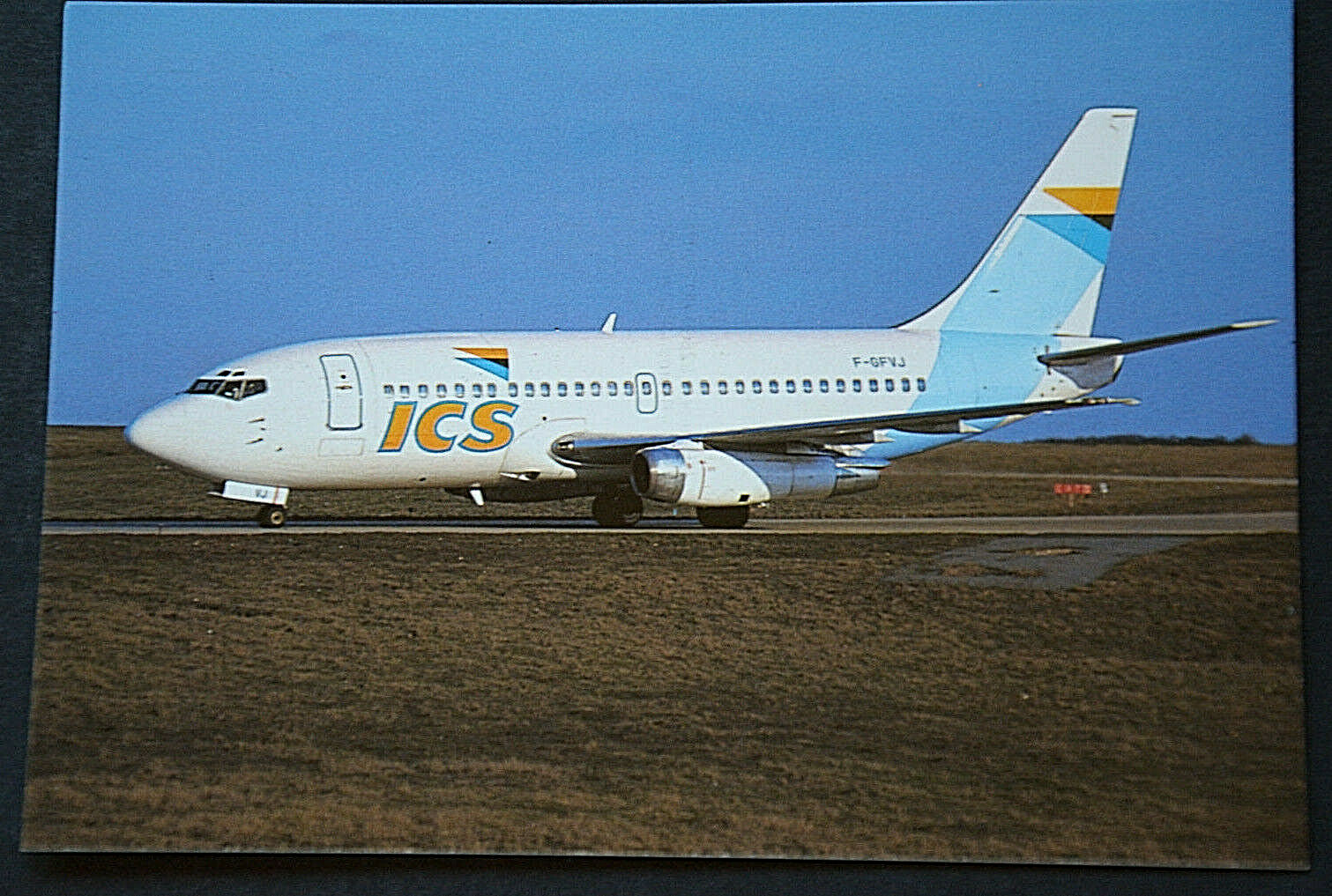 47630 Ak Aircraft Airport ICS Inter Ciel Service Boeing 737-230 C F ...