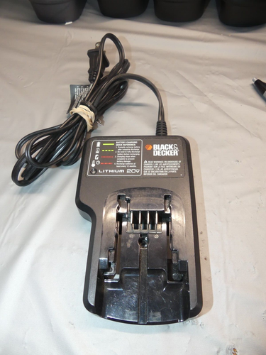 Black Decker LCS20 Lithium 20v Battery Charger | eBay