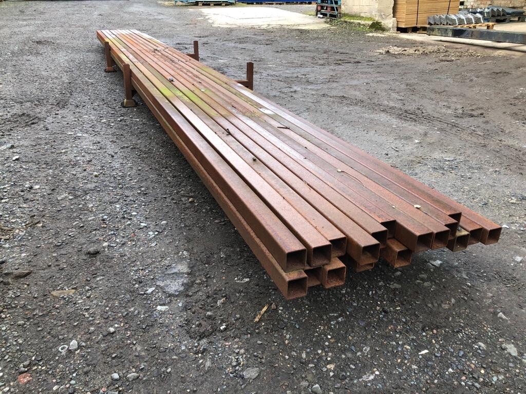 Mild Steel Box Section, Square Box Section, 60mm X 60mm X 3mm Thick ...