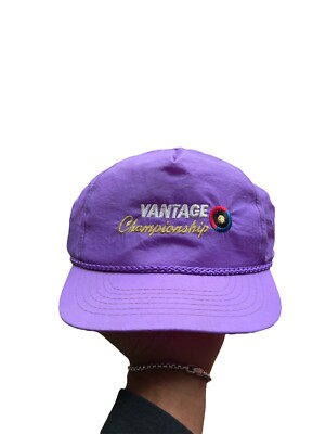 VINTAGE VANTAGE GOLF CHAMPIONSHIP GOLF HAT Purple 100% Nylon | eBay
