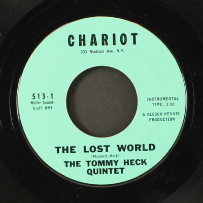 TOMMY HECK: the lost world / blue 22 CHARIOT 7" Single 45 RPM | eBay