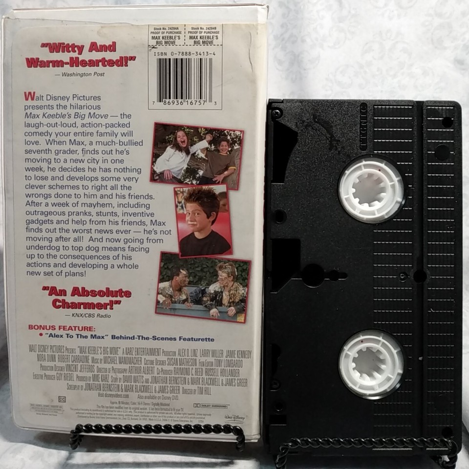 Max Keebles Big Move (VHS, 2002) | eBay