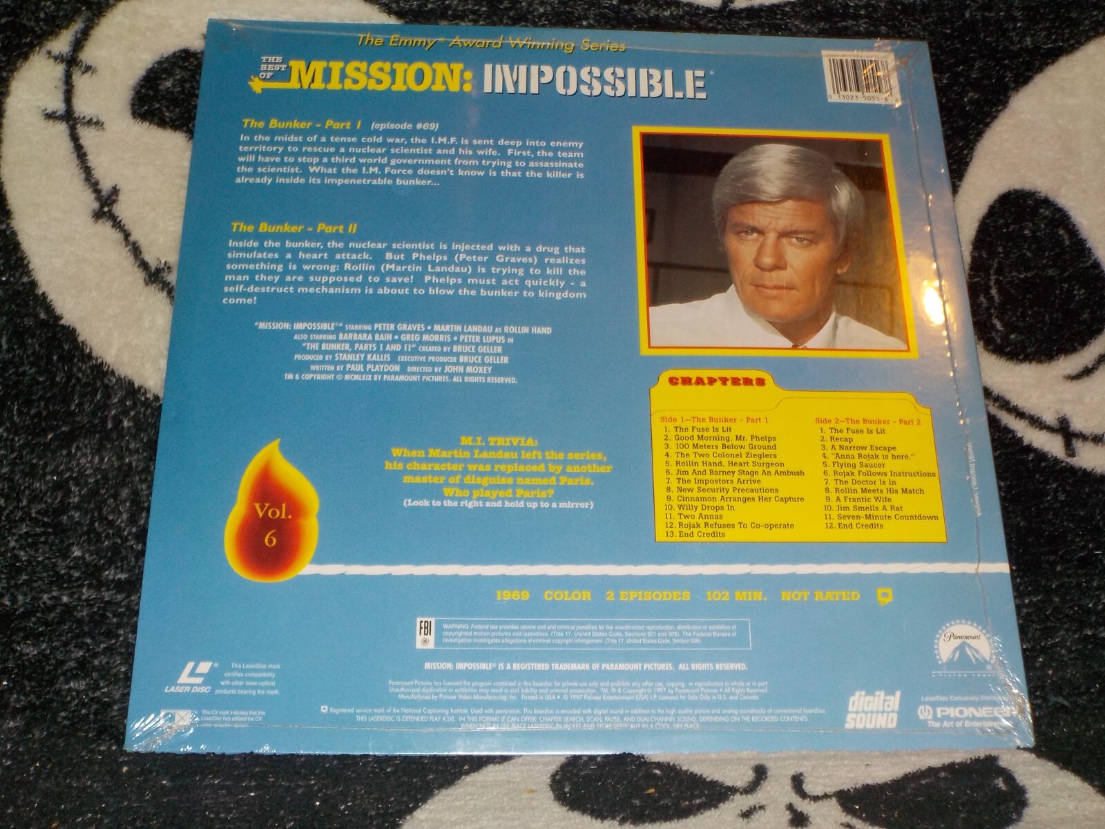 Mission: Impossible Vol 6 NEW SEALED Laserdisc LD Peter Graves Free Ship $30 | eBay