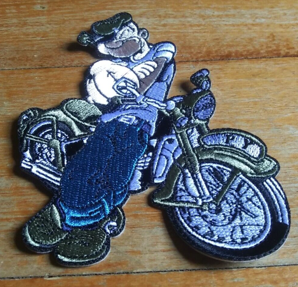 Sailor Man HD Motorcycle Panhead Knucklehead Iron On Vest Jacket Biker ...