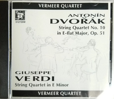 Vermeer Quartet - Dvorak & Verdi String Quartets MHS CD 1985 Teldec ...