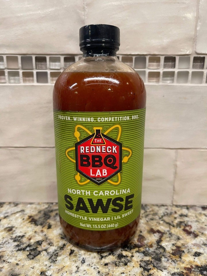 2 BOTTLES Redneck BBQ Lab NC Pork Sawse Barbeque Sauce 15.5 oz Pork | eBay