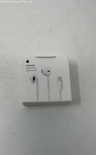 Apple A1748 White EarPods With Lightning Connector Open Box Not Tested ...