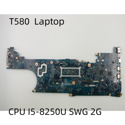 For Lenovo ThinkPad T580 Laptop Motherboard I5-8250U SWG 2G 01YR242 | eBay