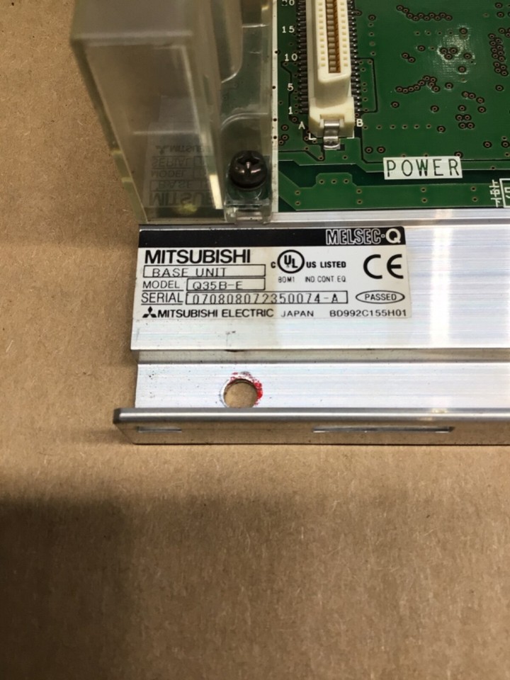 MITSUBISHI Q35B-E PLC MODULE #4079M69 | eBay