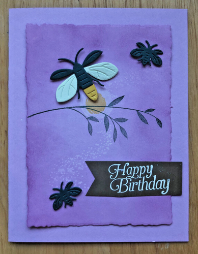 Firefly Birthday Card - Stampin' Up, Hand Stamped Card | eBay