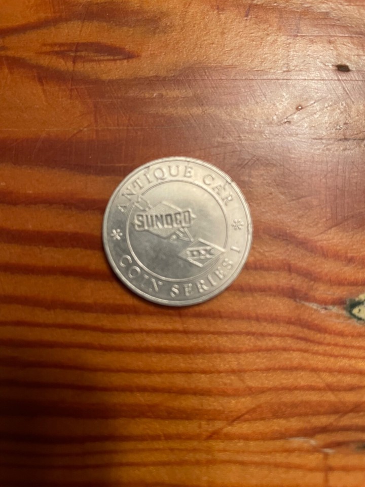 1960's Sunoco Antique Car Coin - 1903 Winton Touring Car Coin | eBay