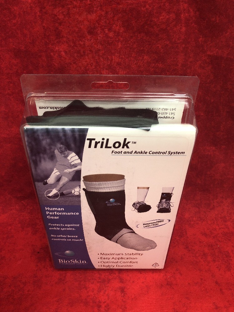 NEW BIO SKIN TriLok Foot and Ankle Control System Universal XL 53604 ...