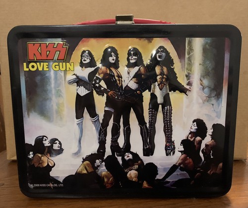 KISS Love Gun Lunch Box Metal NECA 2000 | eBay