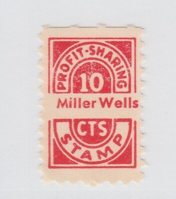 Miller Wells Stamp - USA Merchant trading store stamp t126 | eBay