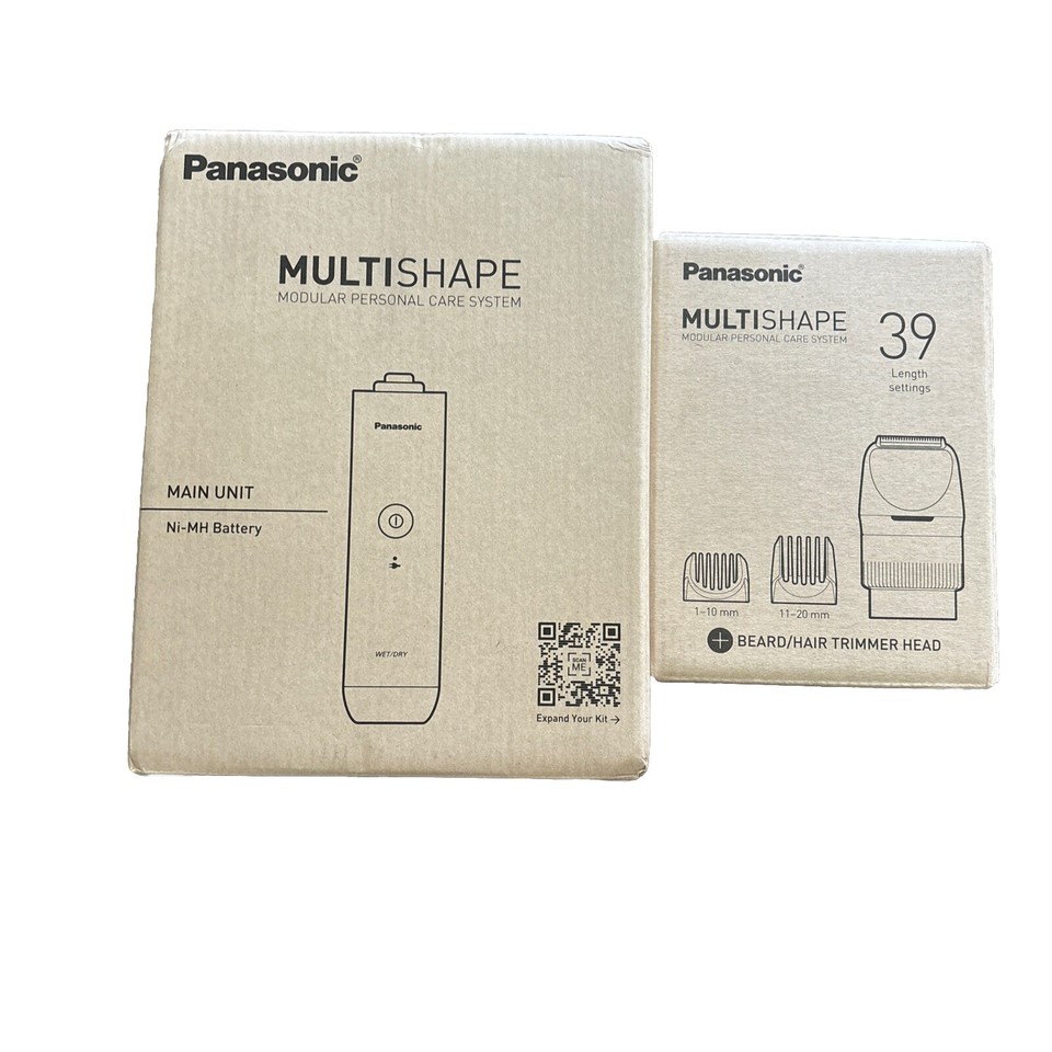Panasonic MultiShape Electric Trimmer Main Unit + Beard/Hair Trimmer Head | eBay