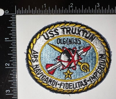 Cold War USN US Navy USS Truxtun OLG (N) 35 Patch | eBay