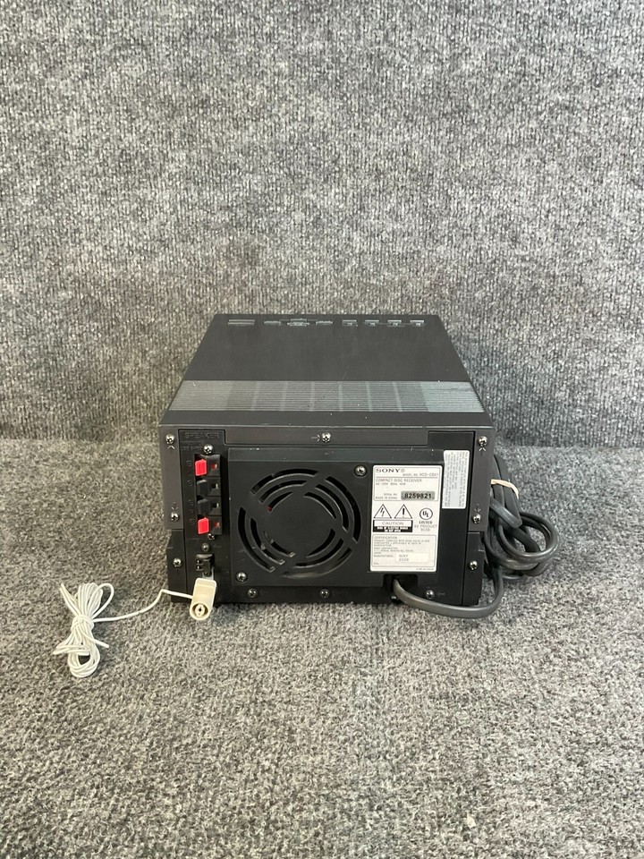 Sony CMT-BX1 Micro Hi-Fi Component System AM FM CD MP3 Player HCD-CBX1 ...