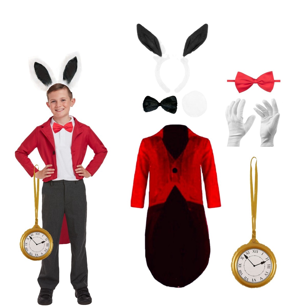 Alice In Wonderland Rabbit Costume Women White Rabbit Costumes