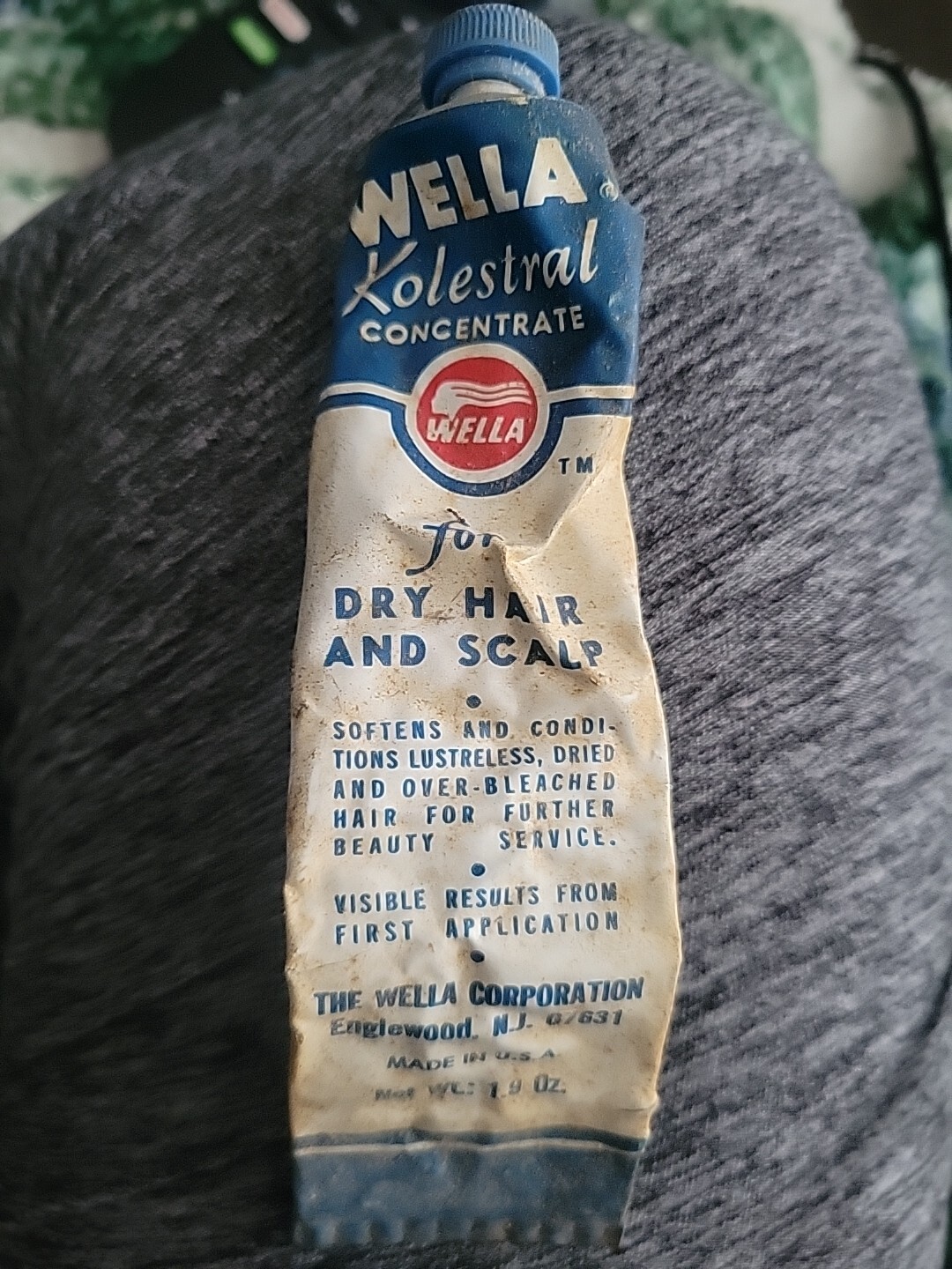 Vintage Wella Kolestral Concentrate 1.9 Oz Empty Tube | eBay