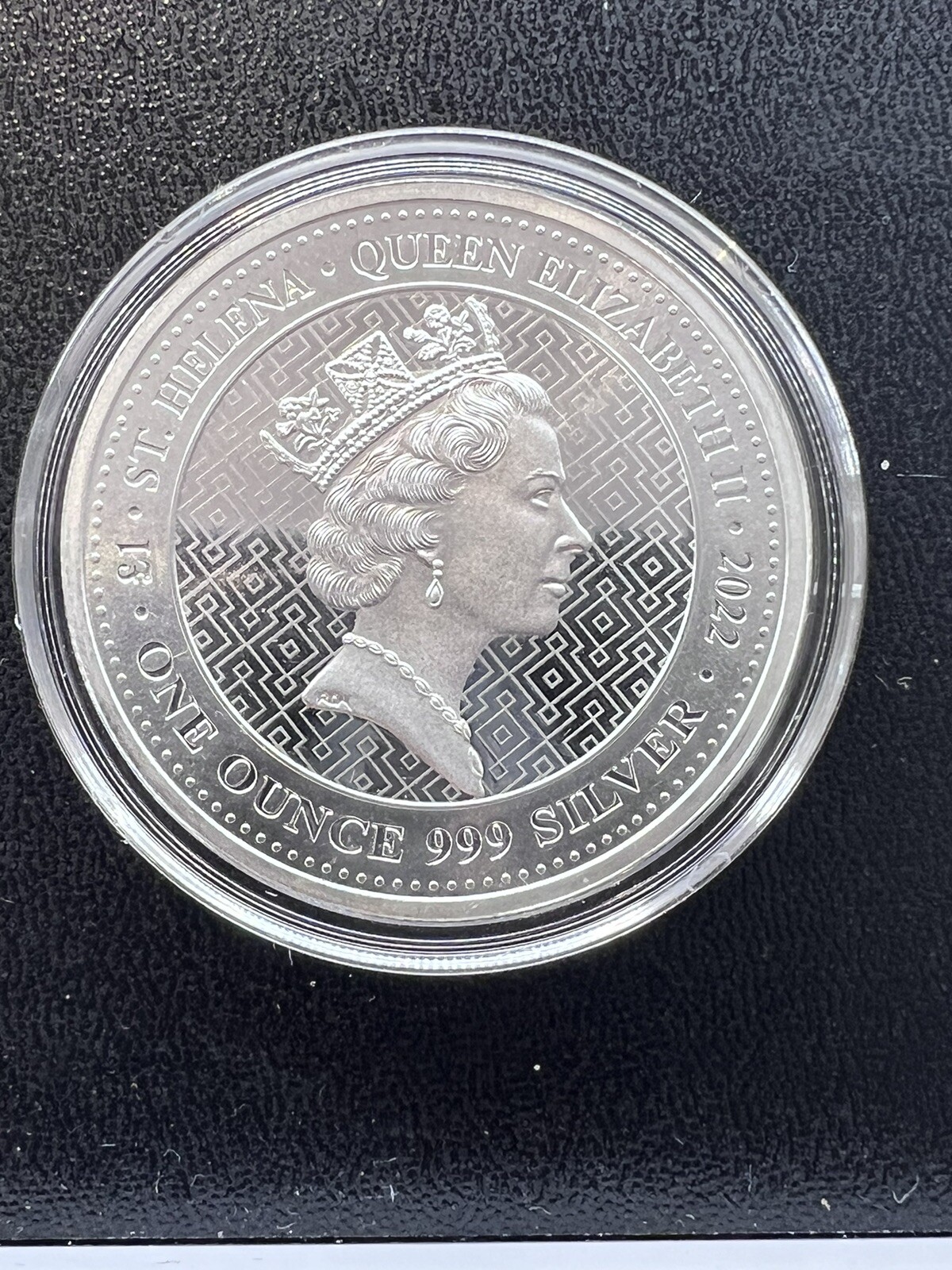 2022 1 oz .999 silver TRUTH CONQUERS ALL St. Helena coin BU in capsule ...