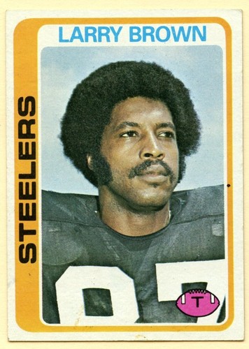 1978 Topps Larry Brown football card #234 Pittsburgh Steelers | eBay
