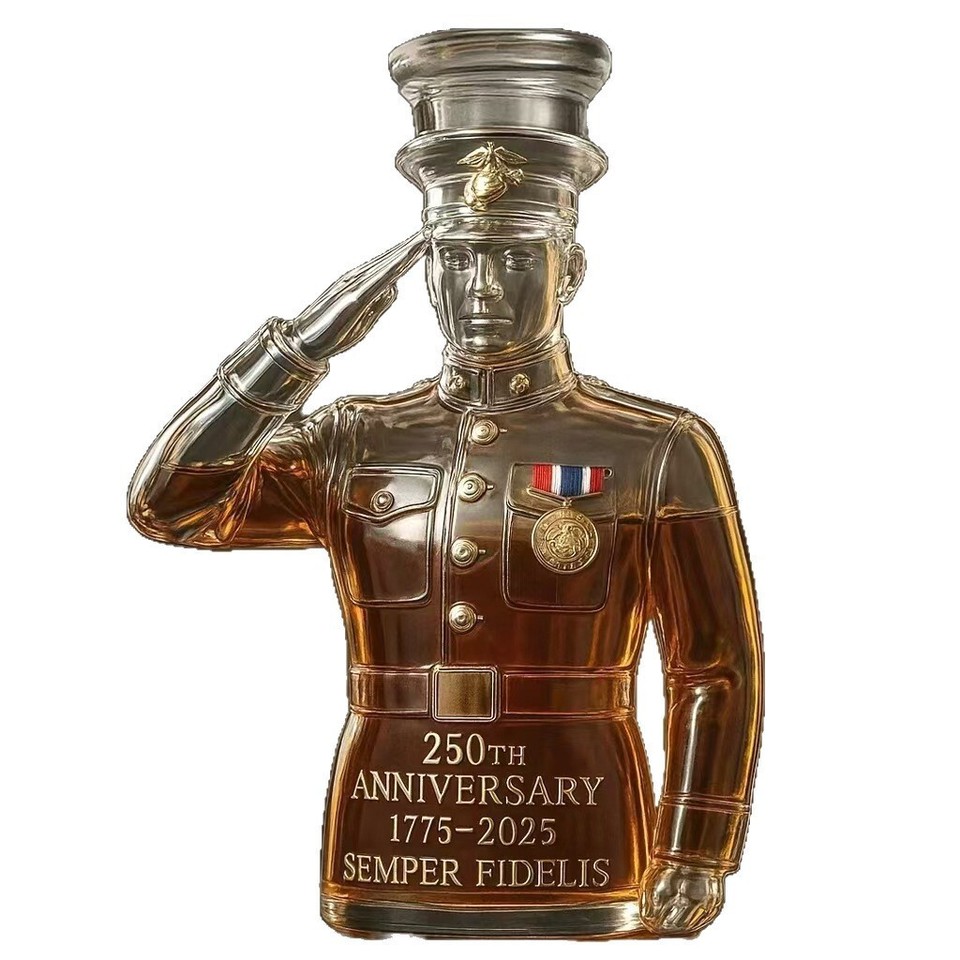 "Semper Fidelis" 250th Anniversary Whiskey Decanter | Commemorative ...