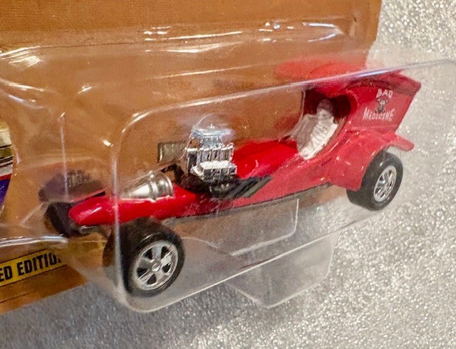 Bad Medicine Hot Rod in Red w/ Token - Wacky Winners Johnny Lightning 1 ...