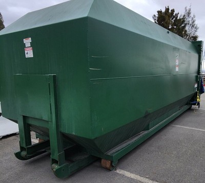 40 Yard Roll Off Compactor Dumpster | eBay