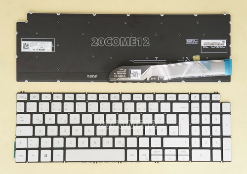 For DELL Inspiron 7500 7506 7706 2 in 1 Keyboard Backlit German ...