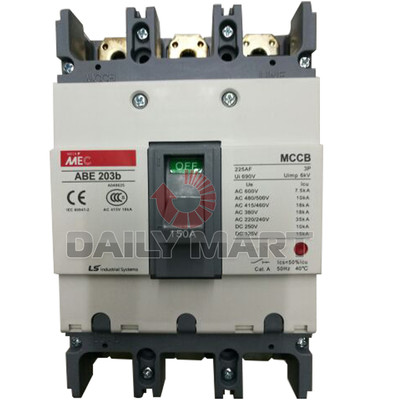 New LS ABE203b Circuit Breaker 125A Line Protection Motor Generator ...