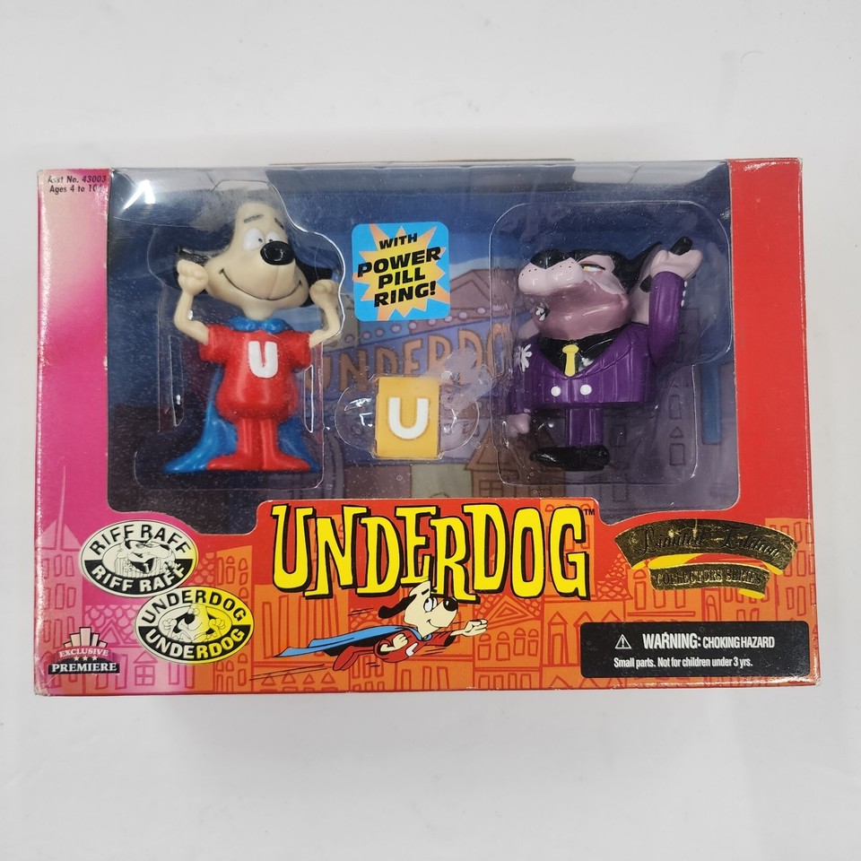 Underdog & Riff Raff (1998) Exclusive Premiere Ltd. Edition Collectors ...