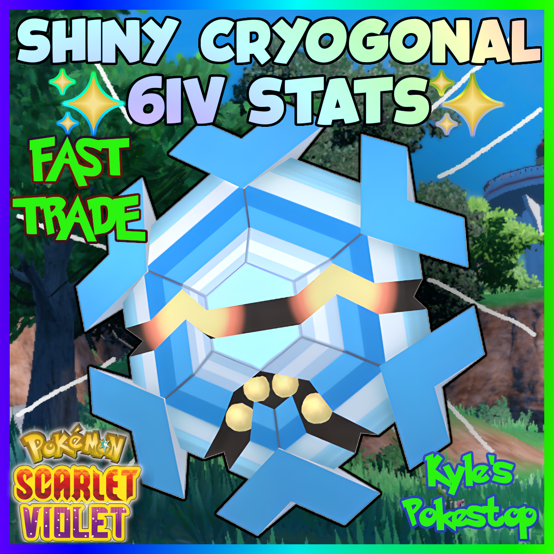 Shiny Cryogonal Scarlet
