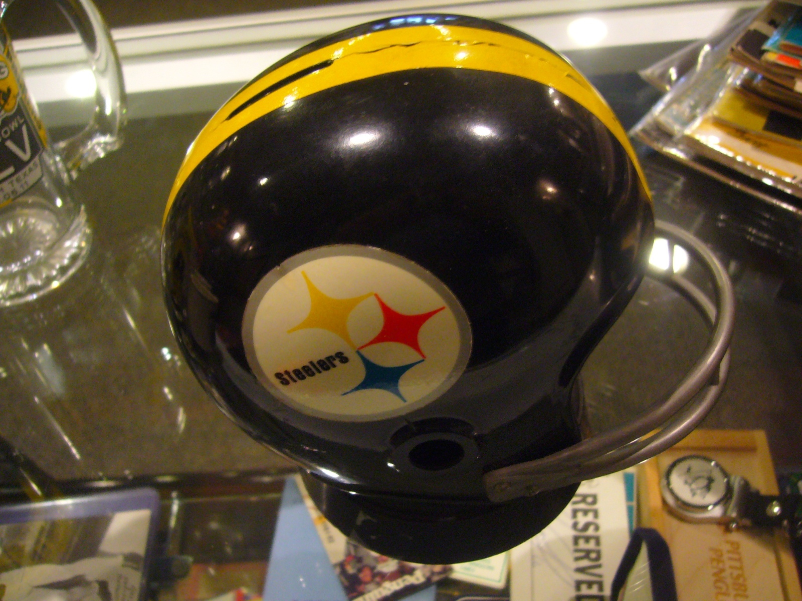 1973 PITTSBURGH STEELERS HELMET BANK RARE | eBay