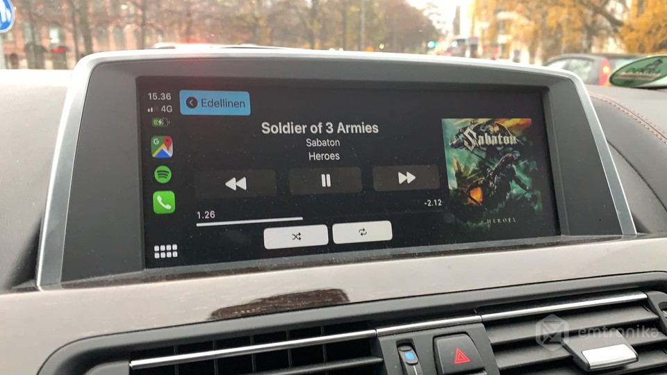 BMW backup Camera Carplay interface retrofit NBT entry F10 F30 F25 F15 ...