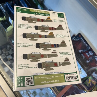 1/32 Eduard Decals #D32018 Tora Tora Tora A6M2 Zero For Tamiya Kit | eBay