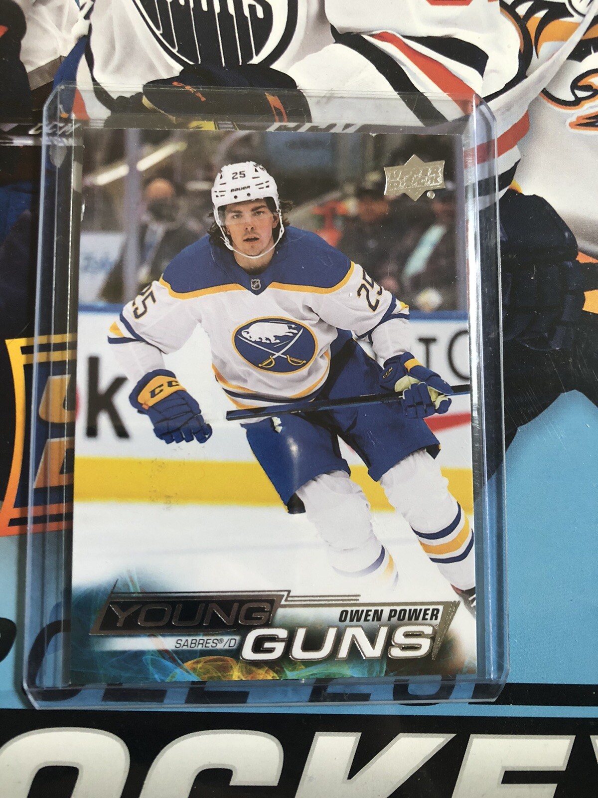 Owen Power 2022-23 Upper Deck Young Guns #228 Rookie Card Buffalo ...