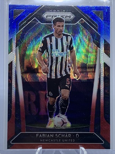 2020-21 Panini Prizm Premier League Soccer Fabian Schar Red/White/Blue ...