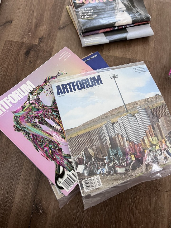 Artforum Magazine Lot - Every 2021 And 2022 Issue Including bookforum ...