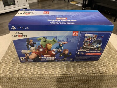 NEW PS4 Disney Infinity 2.0 Marvel Super Heroes Collector's Edition NIB ...