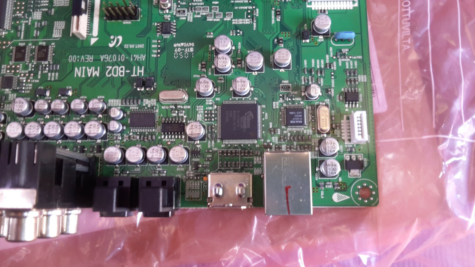 GENUINE SAMSUNG HT-BD2 REV:00 MAIN UNIT CIRCUIT BOARD AH41-01076A ((NEW ...