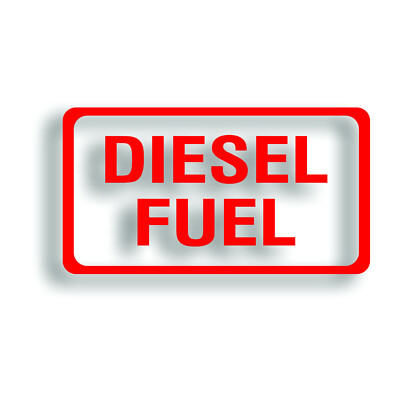 Service Garage Shop Decal for DIESEL Barrel Drum Tank Fuel Pump sign ...